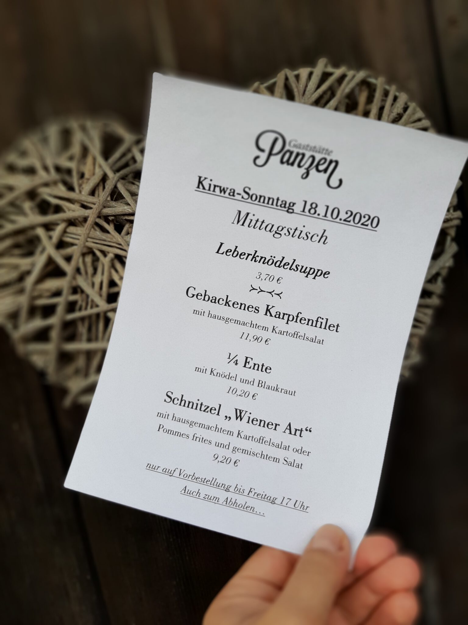 Gaststätte Panzen – Waldsassen – Neusorg